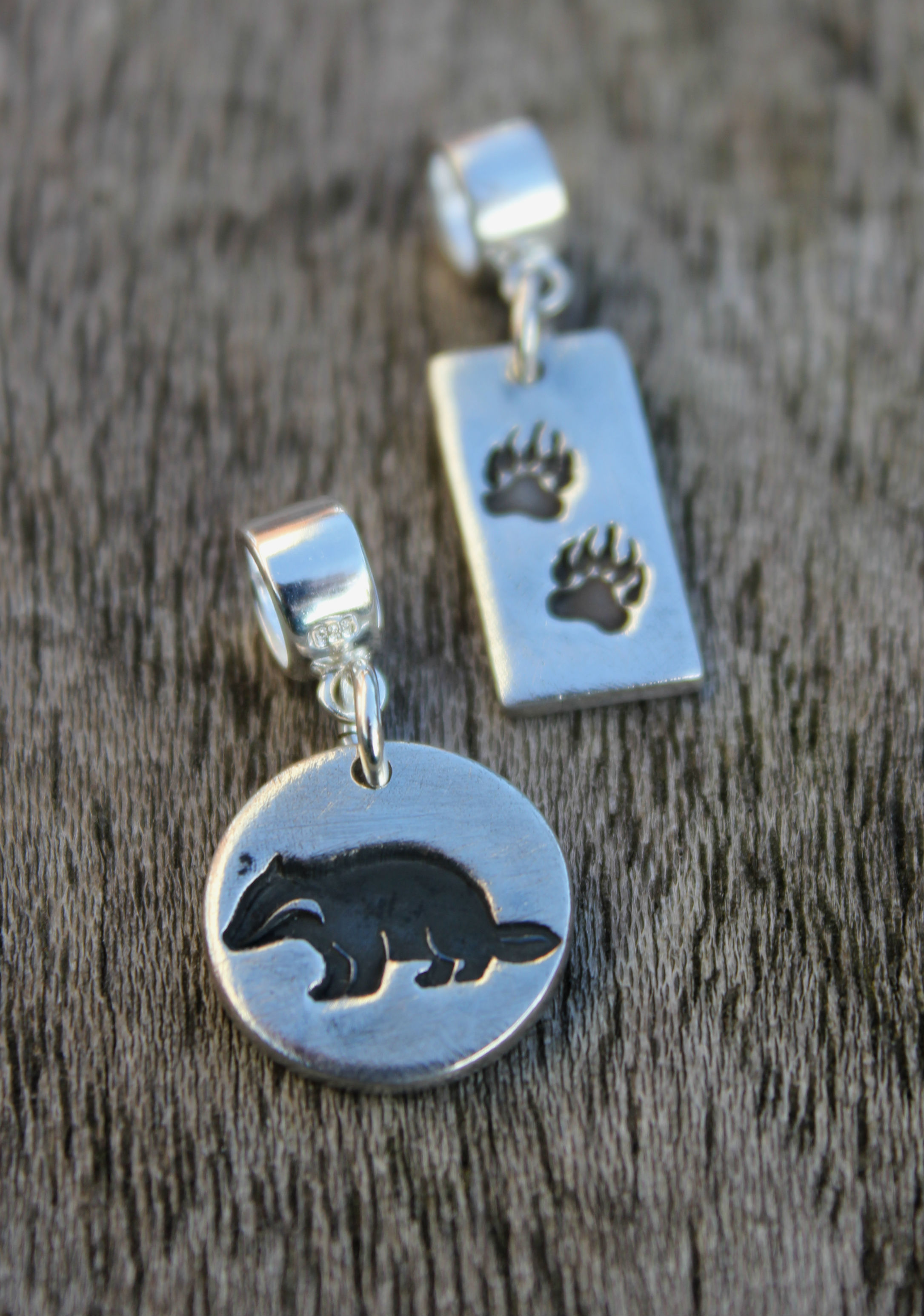 British wildlife jewellery – Little Silver Hedgehog
