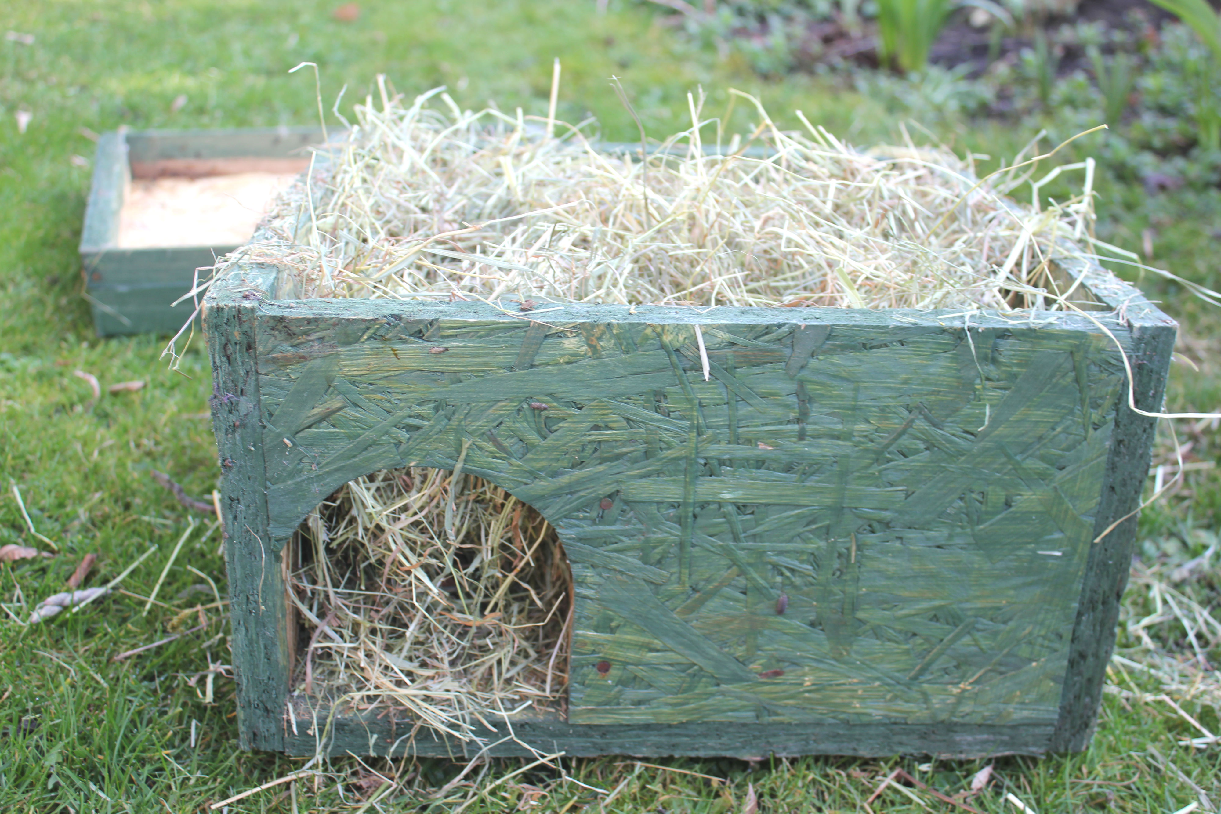 Cleaning hedgehog boxes – Little Silver Hedgehog